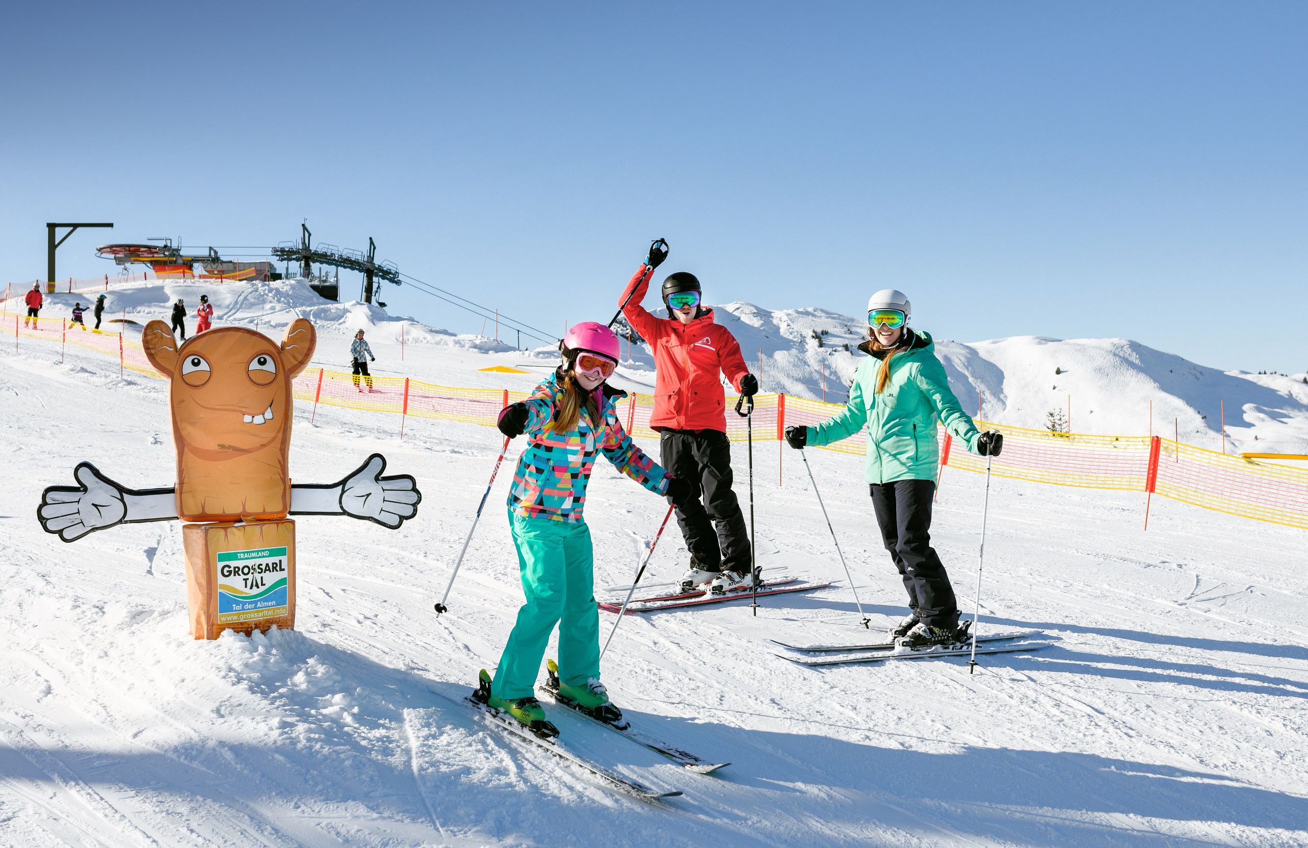 Das Großarltal Skigebiet - Skiurlaub für die ganze Familie